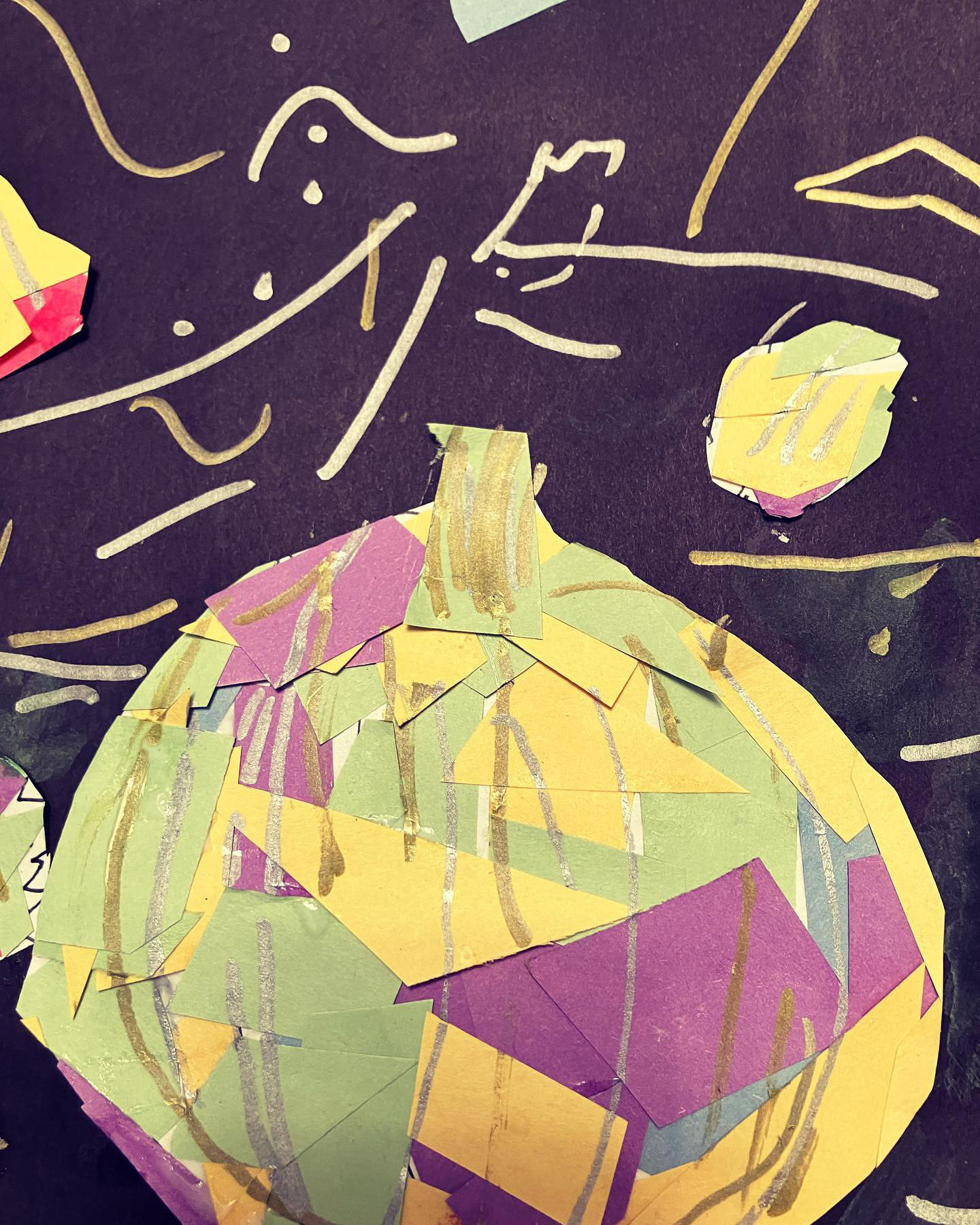 Pumpkin Paper Collage – Art and Education 101